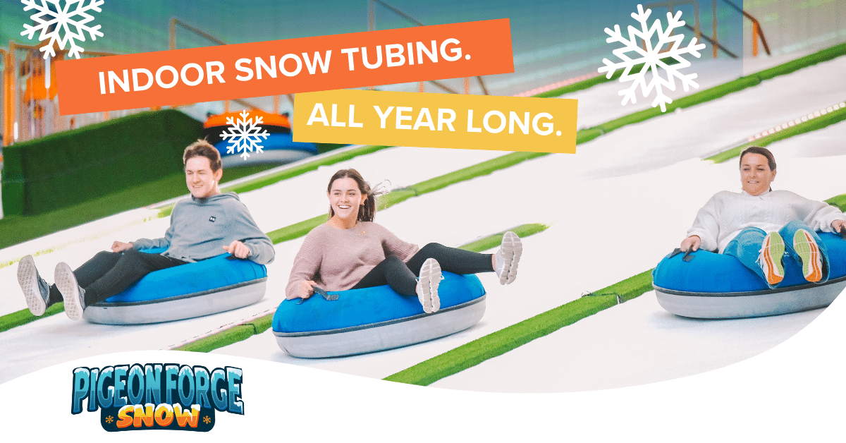 Pigeon Forge Snow | Indoor Snow Tubing Year-Round